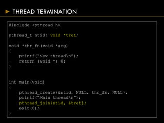 System Programming - Threading | PPT