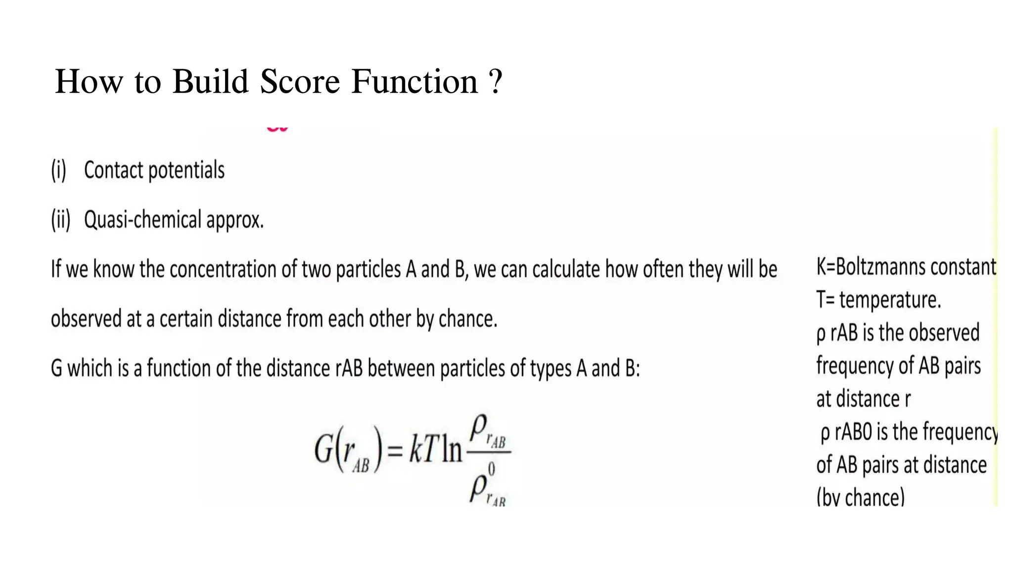Protein Structure - threading Protein modelling pptx | PDF