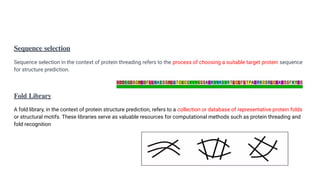 Protein Structure - threading Protein modelling pptx | PDF