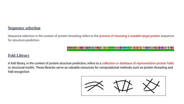Protein Structure - threading Protein modelling pptx | PDF