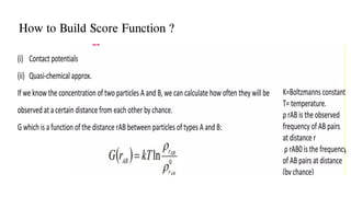Protein Structure - threading Protein modelling pptx | PDF