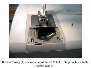 Threading a sewing machine | PPT