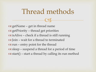 Threading concepts | PPTX