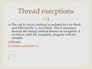 Threading concepts | PPTX