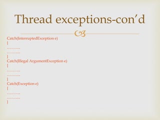Threading concepts | PPTX