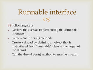Threading concepts | PPTX
