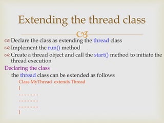 Threading concepts | PPTX