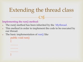 Threading concepts | PPTX