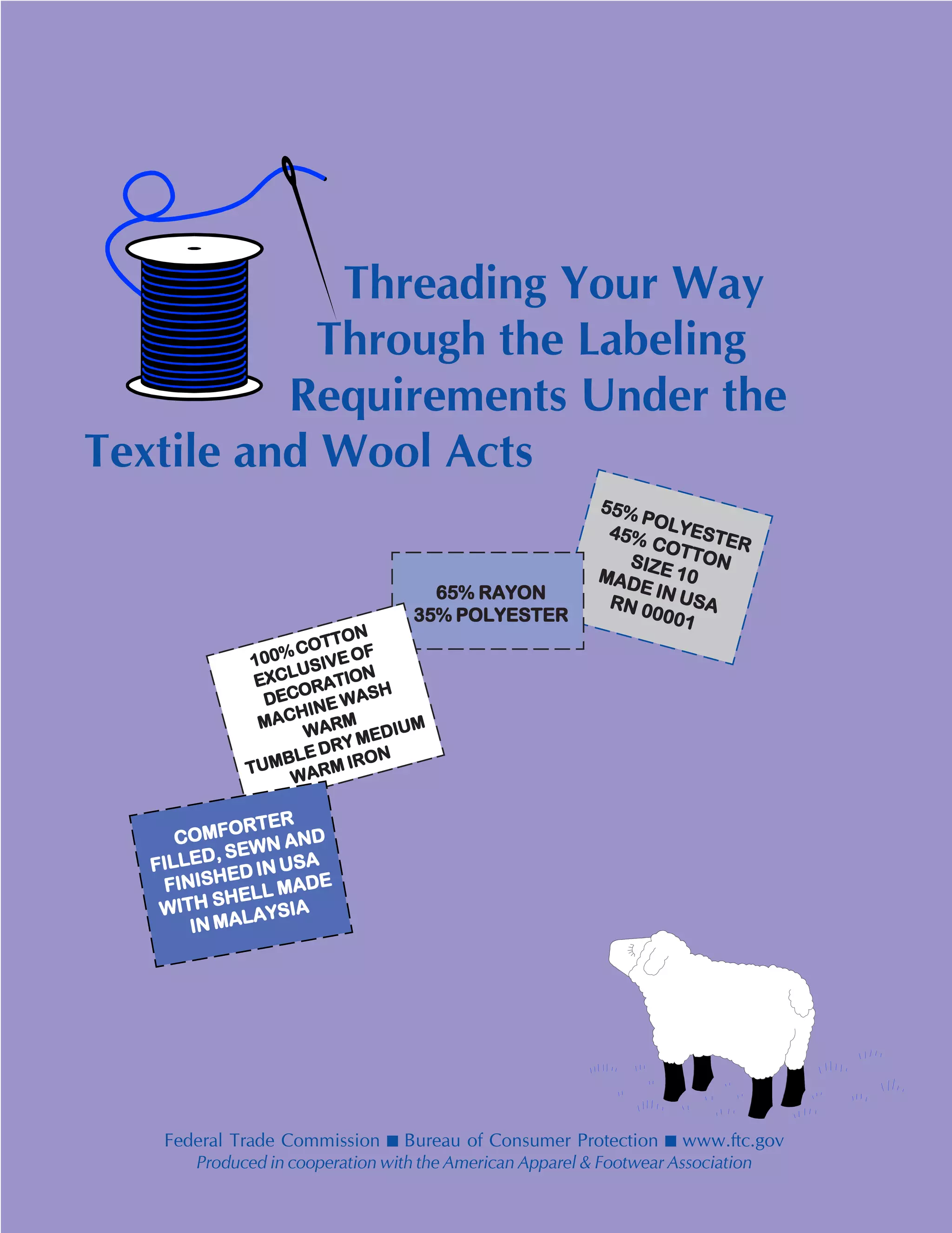 Threading Your Way Through Fibre And Wool Labelling Acts | PDF