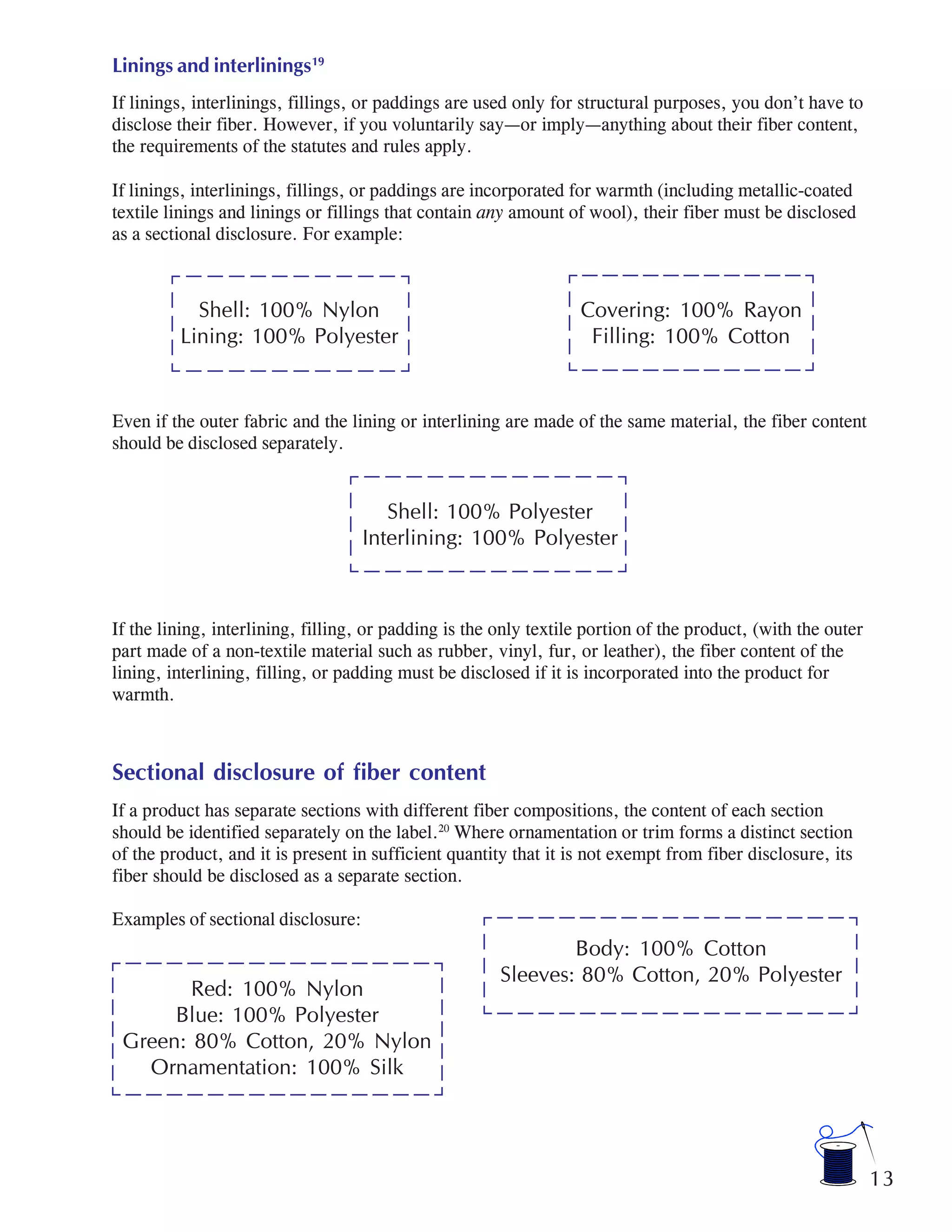 Threading Your Way Through Fibre And Wool Labelling Acts | PDF