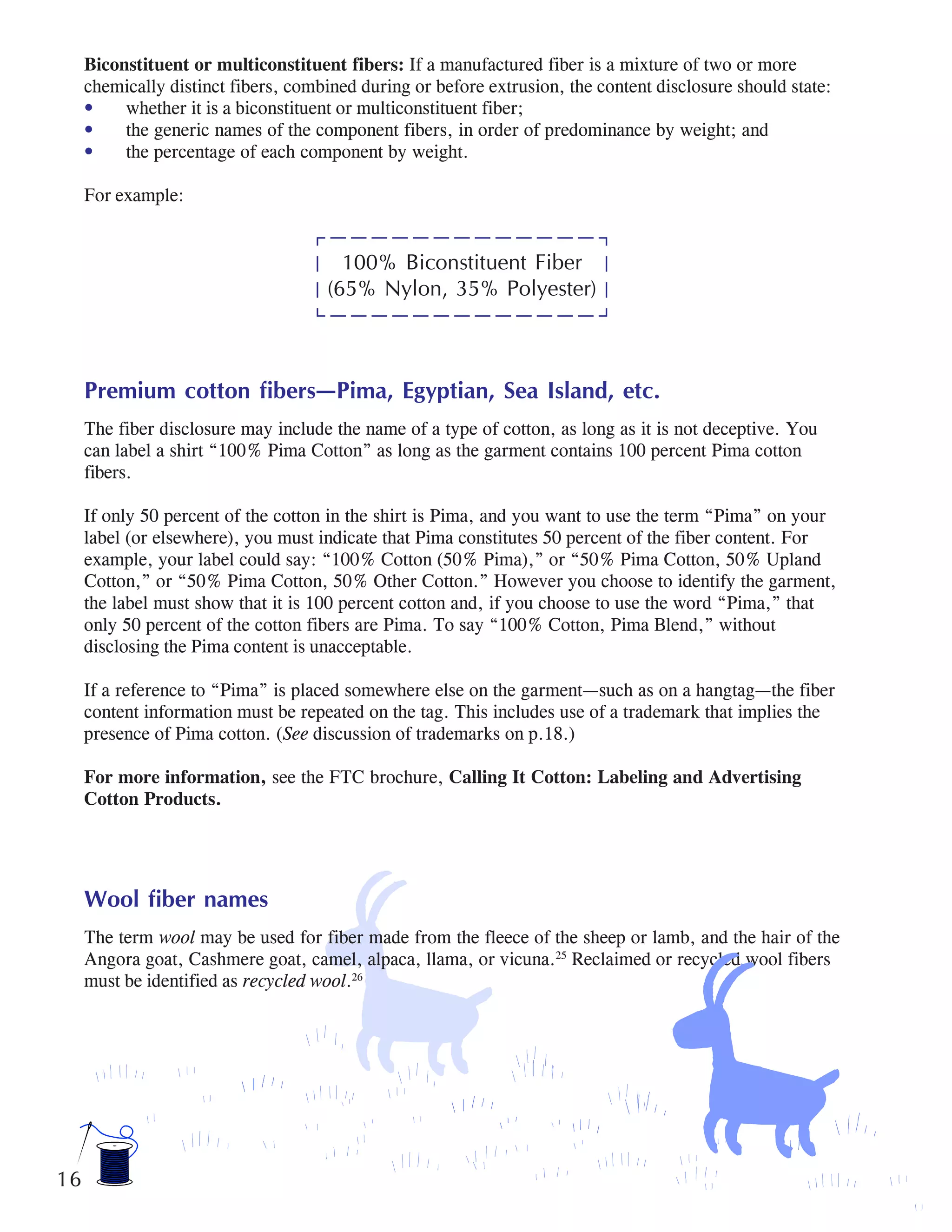 Threading Your Way Through Fibre And Wool Labelling Acts | PDF
