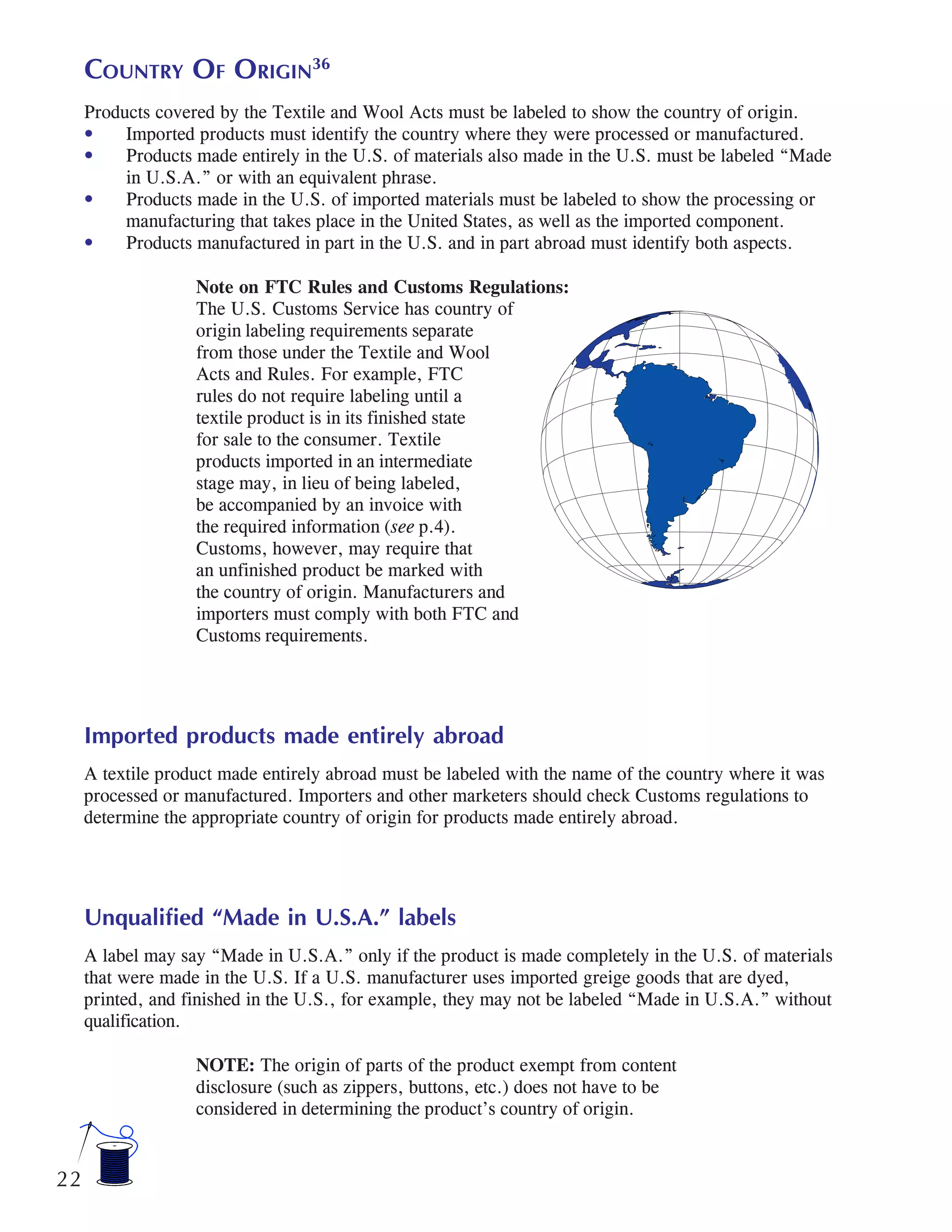 Threading Your Way Through Fibre And Wool Labelling Acts | PDF