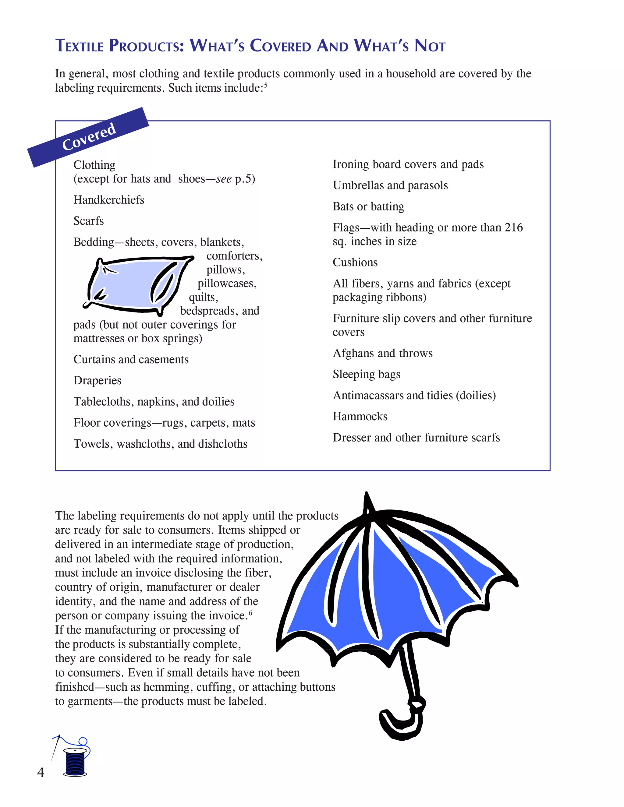 Threading Your Way Through Fibre And Wool Labelling Acts | PDF