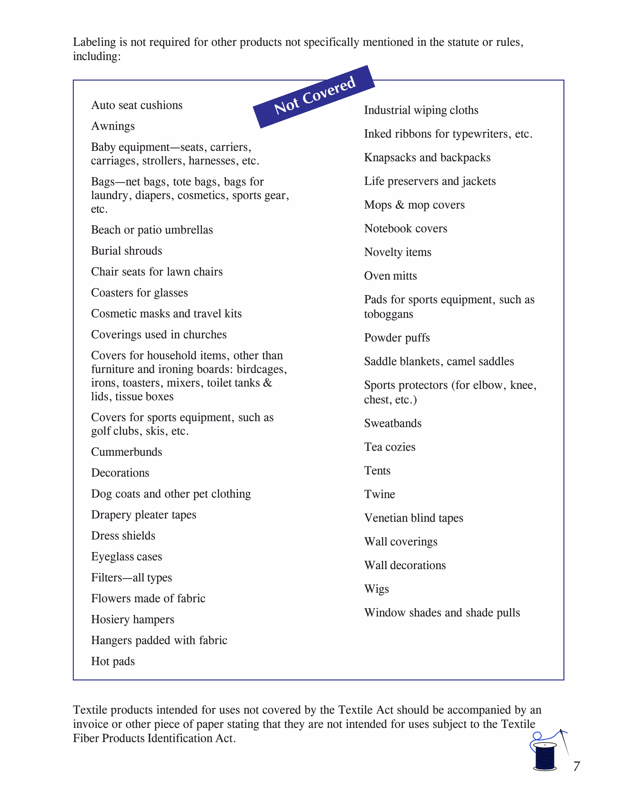 Threading Your Way Through Fibre And Wool Labelling Acts | PDF