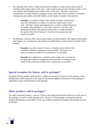 Threading Your Way Through Fibre And Wool Labelling Acts | PDF