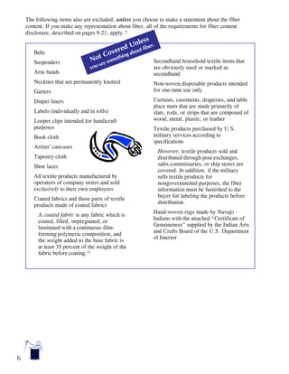 Threading Your Way Through Fibre And Wool Labelling Acts | PDF