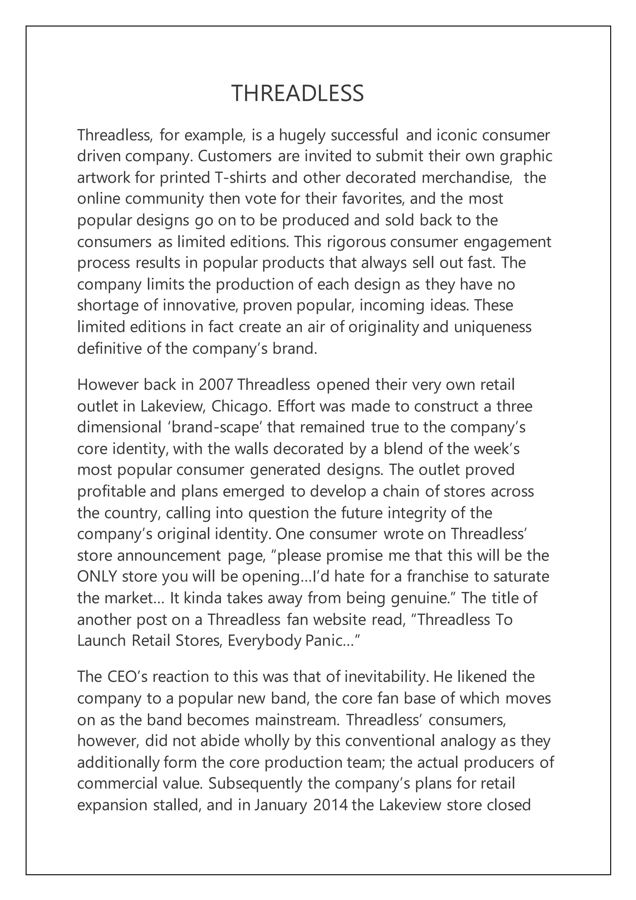 THREADLESS ASSIGNMENT | PDF