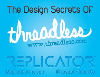 Threadless Design Secrets | PPT
