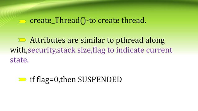 What are thread libraries in operating system | PPTX