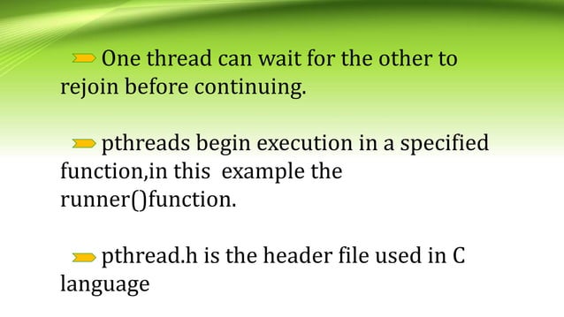 What are thread libraries in operating system | PPTX