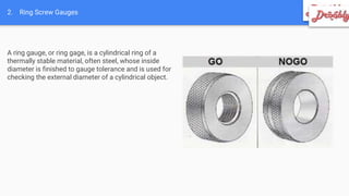 Thread measurment | PPT