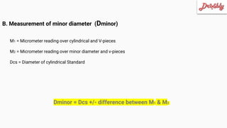 Thread measurment | PPT
