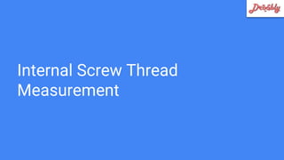 Thread measurment | PPT