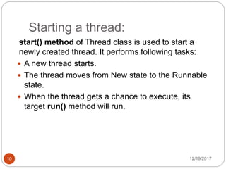 Thread&multithread | PPTX