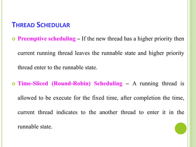 Thread priorities | PPTX | Operating Systems | Computer Software and ...