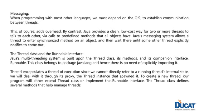 Thread priorities in java | PPTX