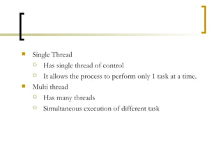 Operating System-Threads-Galvin | PPT | Operating Systems | Computer ...