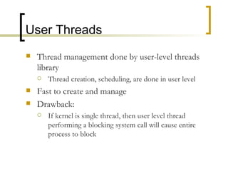 Operating System-Threads-Galvin | PPT | Operating Systems | Computer Software and Applications