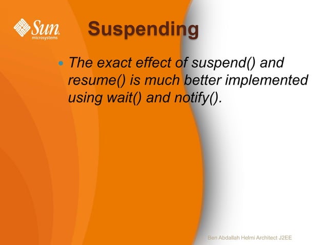 chap 7 : Threads (scjp/ocjp) | PPTX