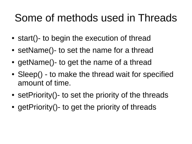 Threads concept in java | PPT