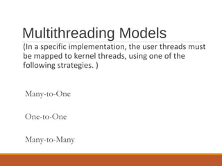 Os Threads | PPT