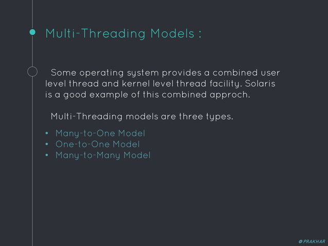 Threads (operating System) | PPTX