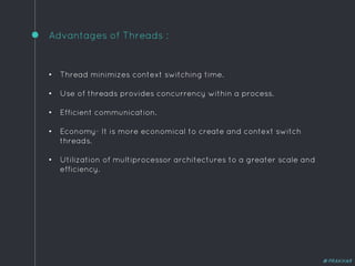 Threads (operating System) | PPTX