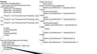 Threads in Java | PPTX