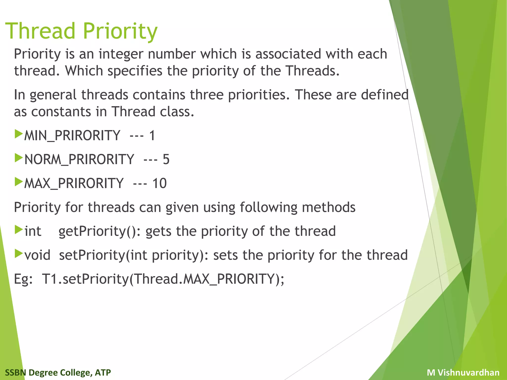 Java Threads | PPT