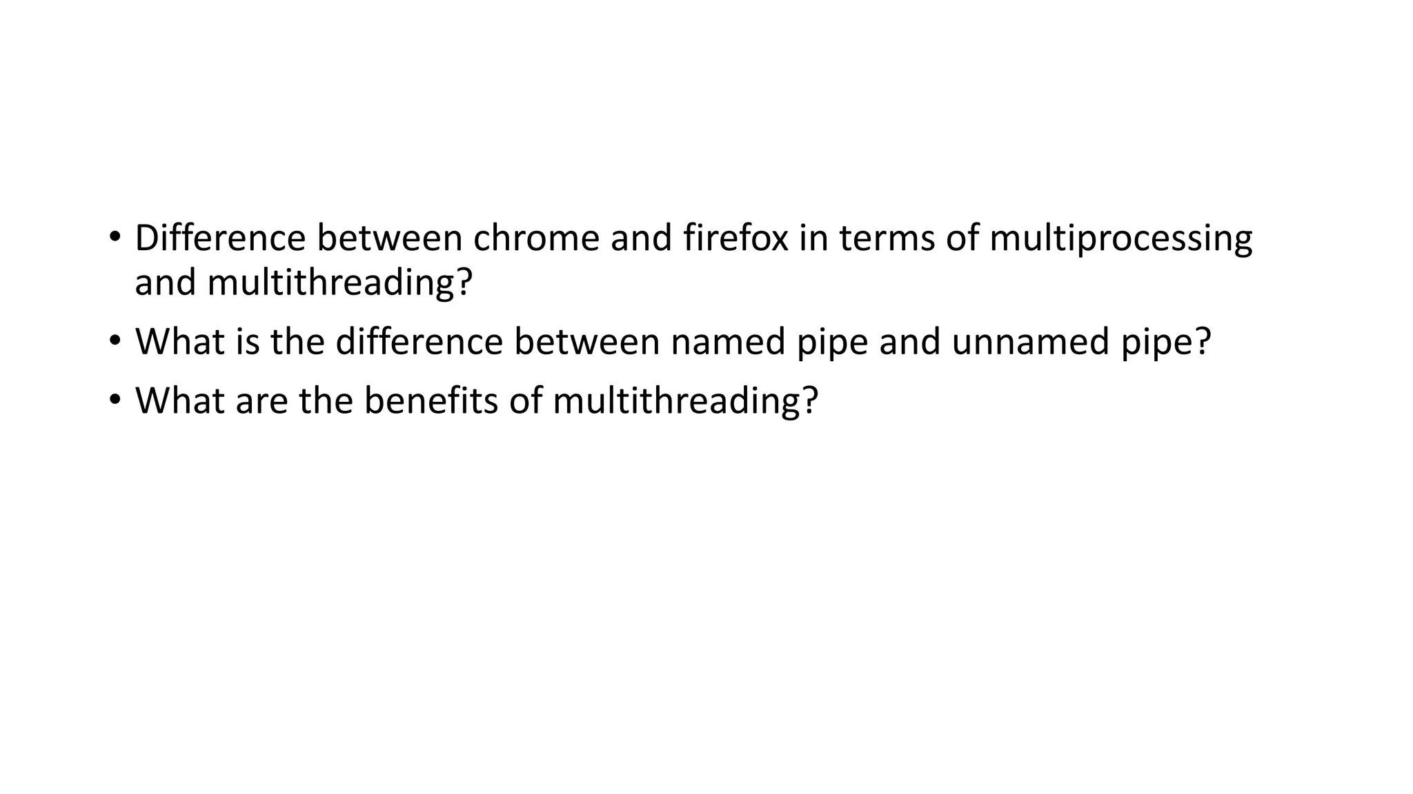 Threads in Operating System | Multithreading | Interprocess ...