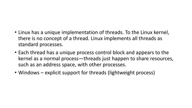 Threads In Operating System Multithreading Interprocess Communication Ppt