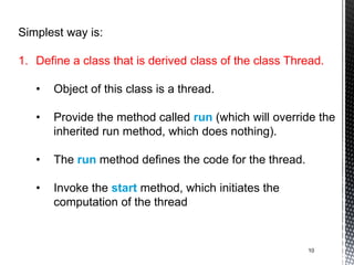 Threads | PPT | Programming Languages | Computing