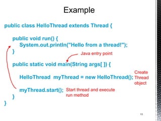 Threads | PPT | Programming Languages | Computing