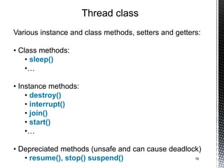 Threads | PPT | Programming Languages | Computing