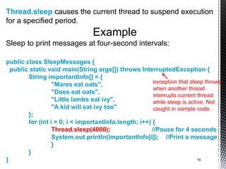 Threads | PPT | Programming Languages | Computing