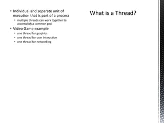 Threads | PPT | Programming Languages | Computing