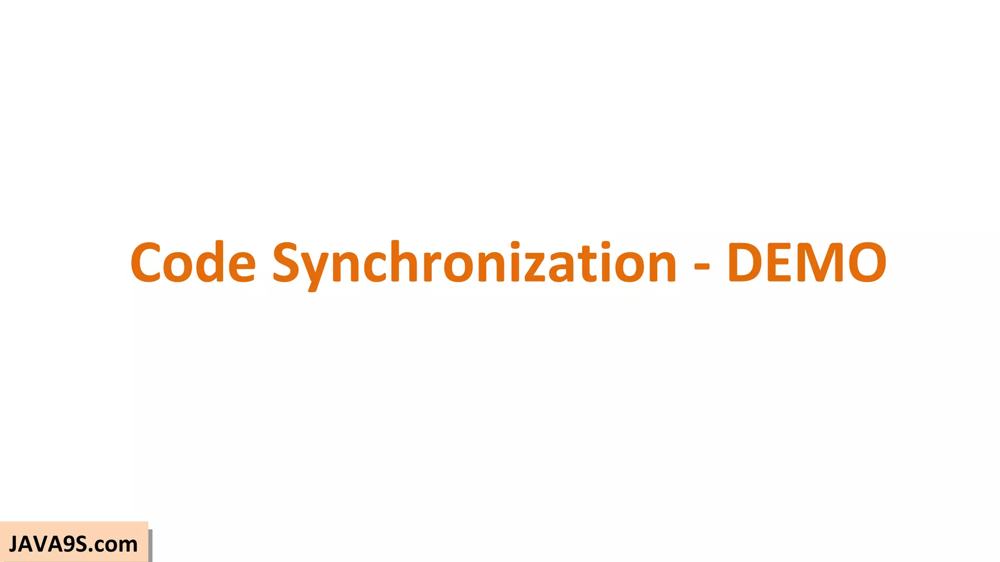Thread Safety And Code Syncronization Ppt Programming Languages Computing