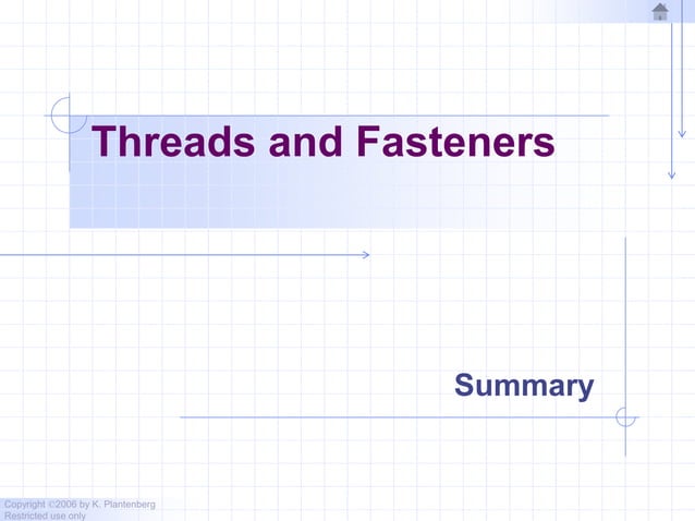 Threads and Fasteners.ppt | Needlework | Arts and Crafts