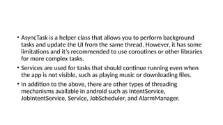 Threads in Mobile Application Development.pptx