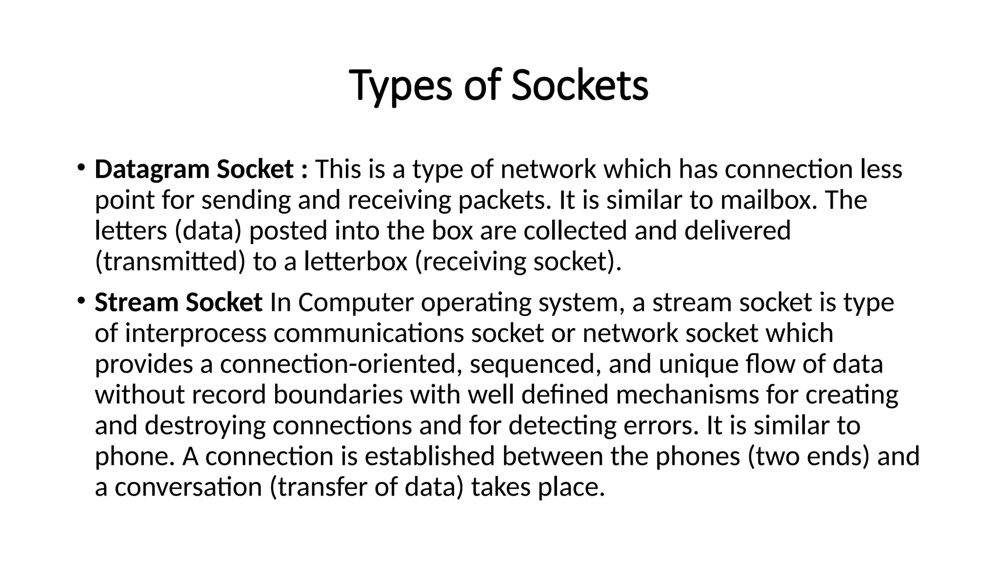 Threads, signal and socket system calls.pptx